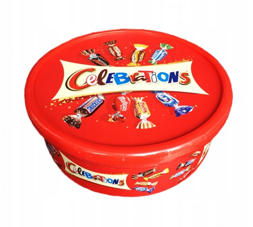 Cukierki CELEBRATIONS mix batoników Mars 650g DORAN Hurtownia Słodyczy
